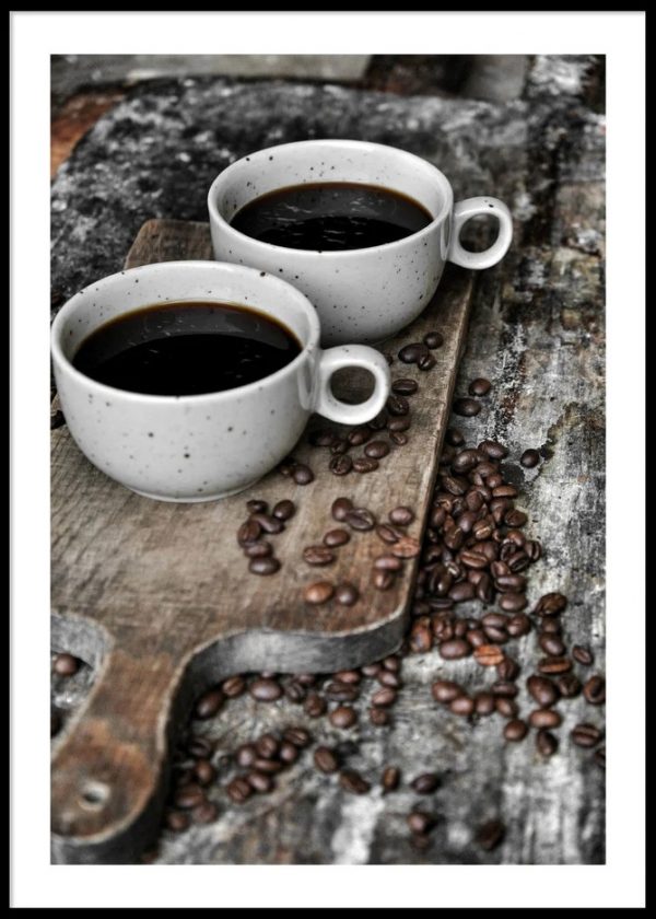 Coffee time poster 50 x 70 cm - Lilla Lager